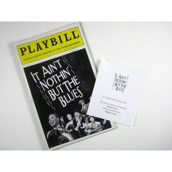 Playbill | Other | Aint Nothing But The Blues Playbill June 999 Ron ...